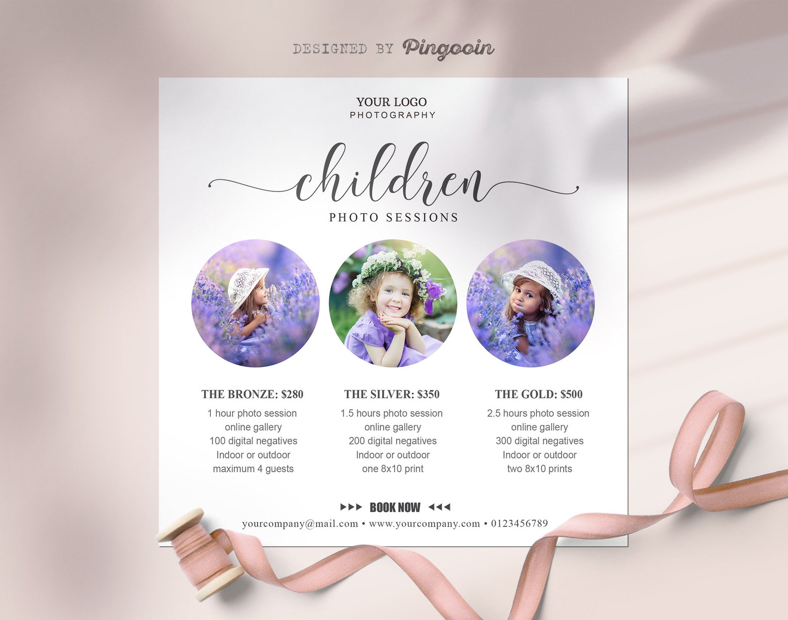 Price List Template. Children Photography Pricing Guide. - Etsy