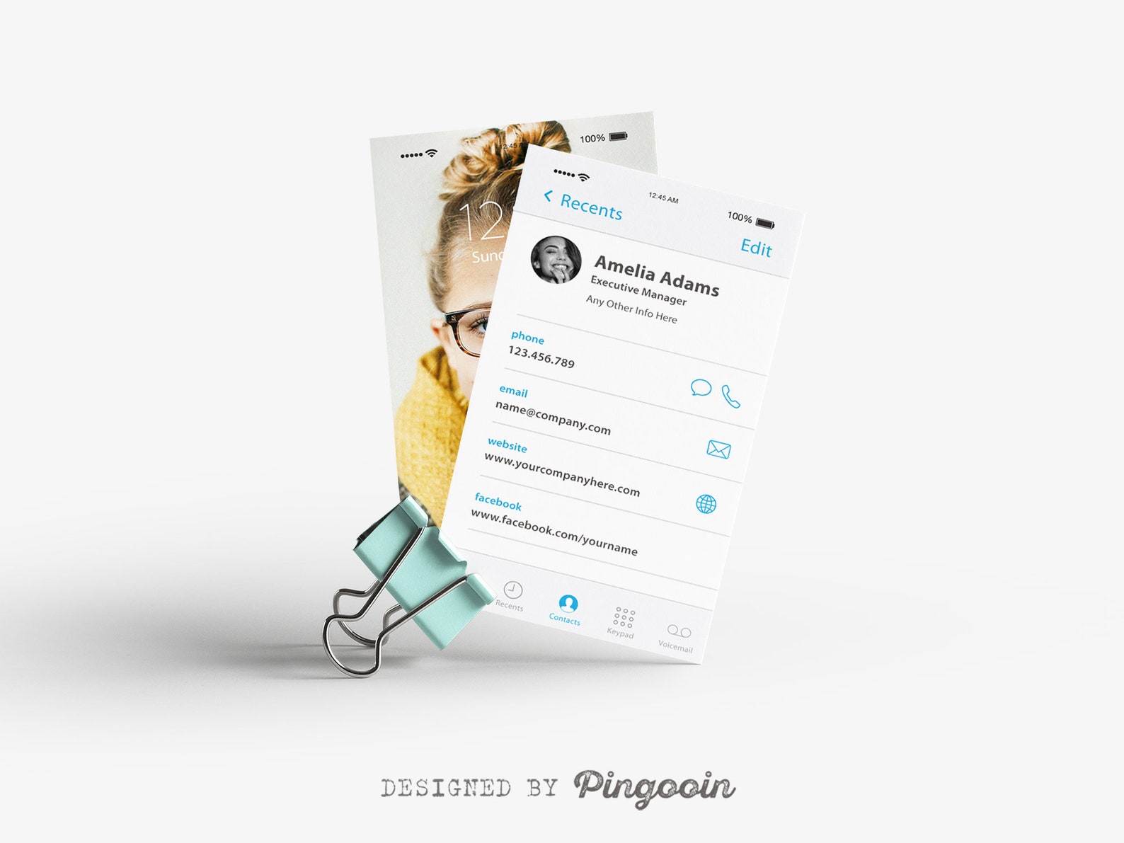 Business Card. Iphone Business Card. Calling Card. Modern - Etsy Canada