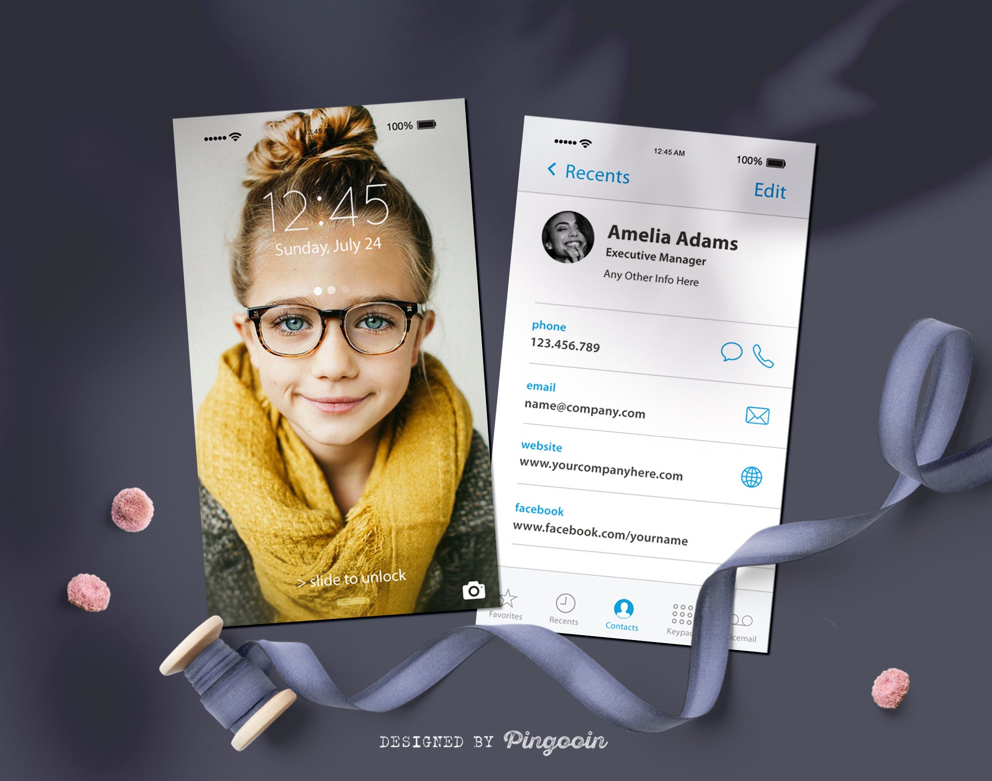 Business Card. Iphone Business Card. Calling Card. Modern - Etsy Canada