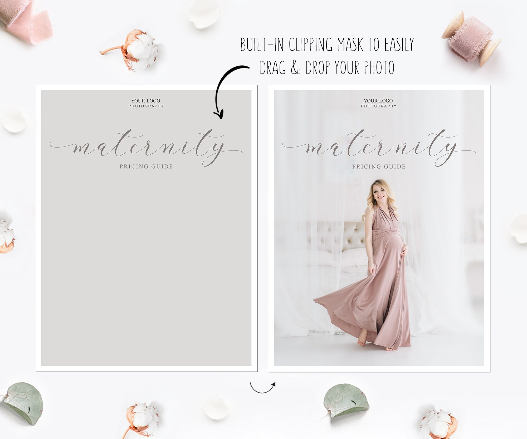 Price List Template. Maternity Photography Pricing Guide. - Etsy
