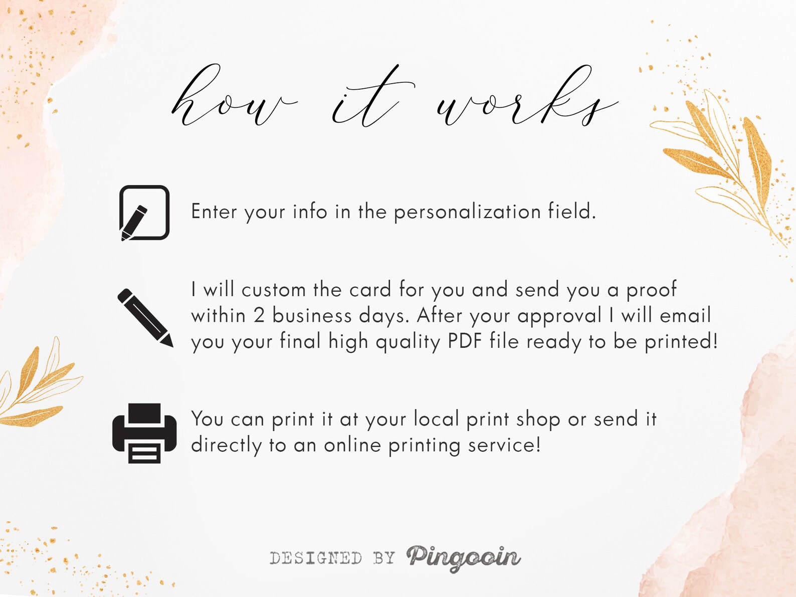 Business Card. Floral Calling Card. Personalized Business - Etsy