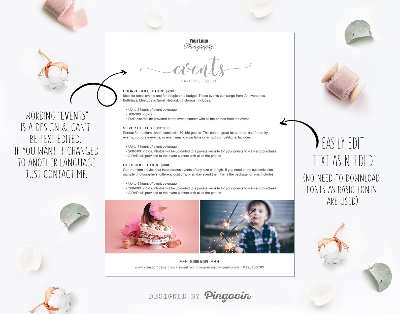 Price List Template Event Photography Pricing Guide Etsy Price List Template Event Photography Pricing Guide Etsy