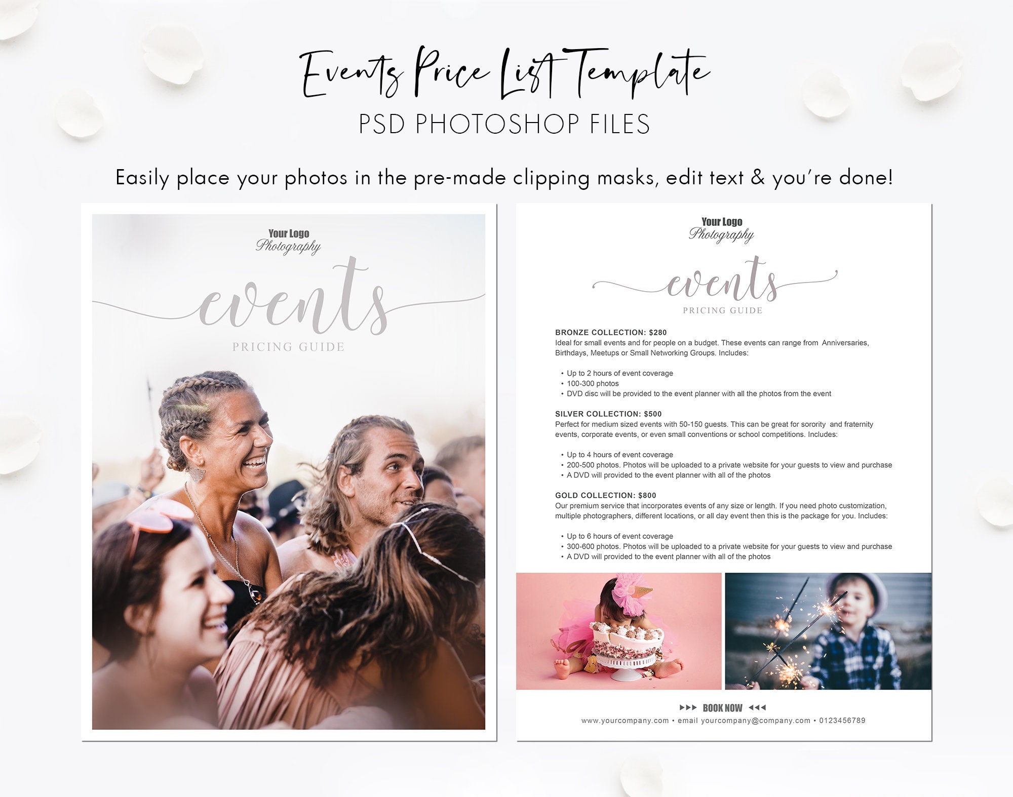 Price List Template Psd