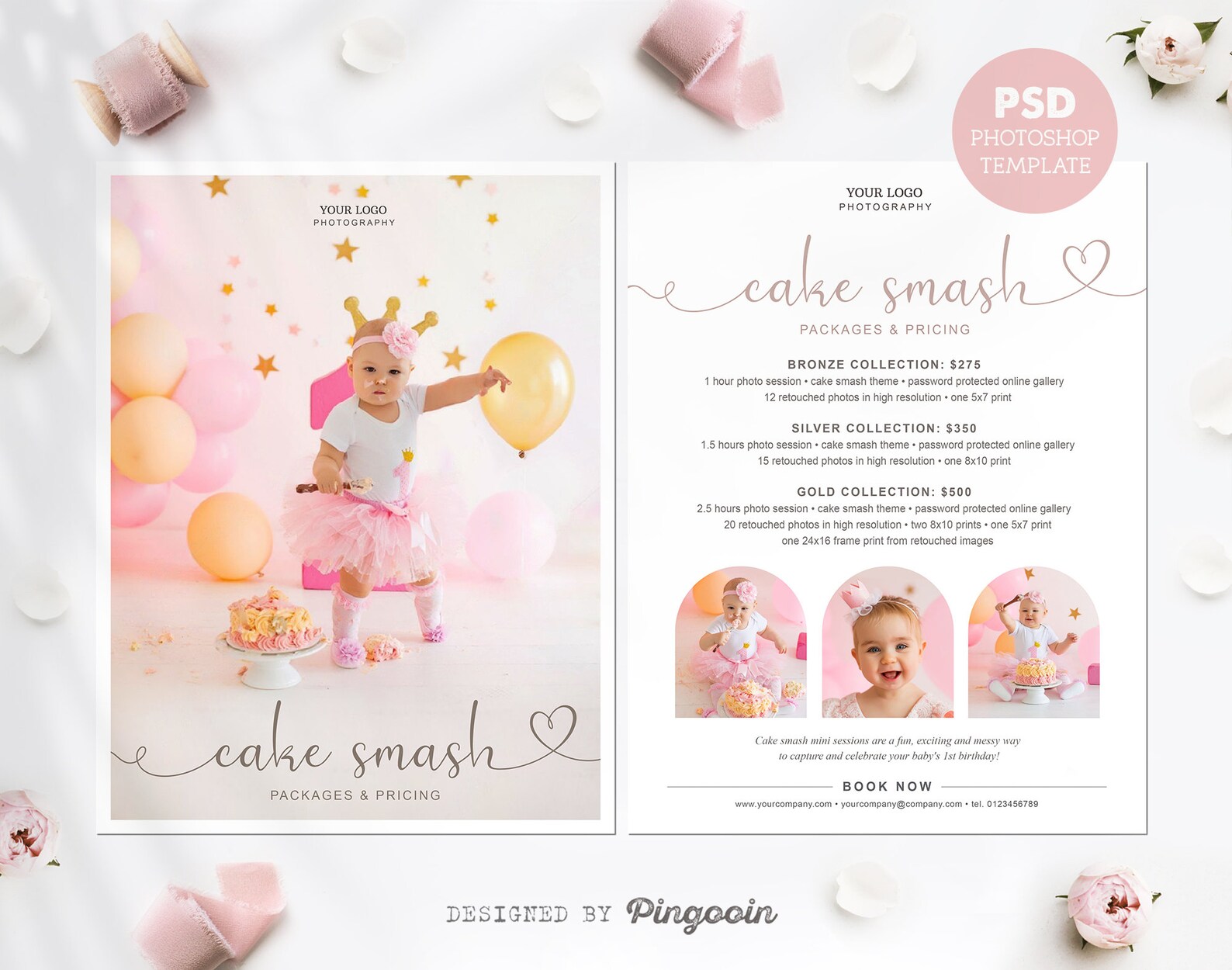 Cake Smash Price List Template. Photography Pricing Guide. Photography ...
