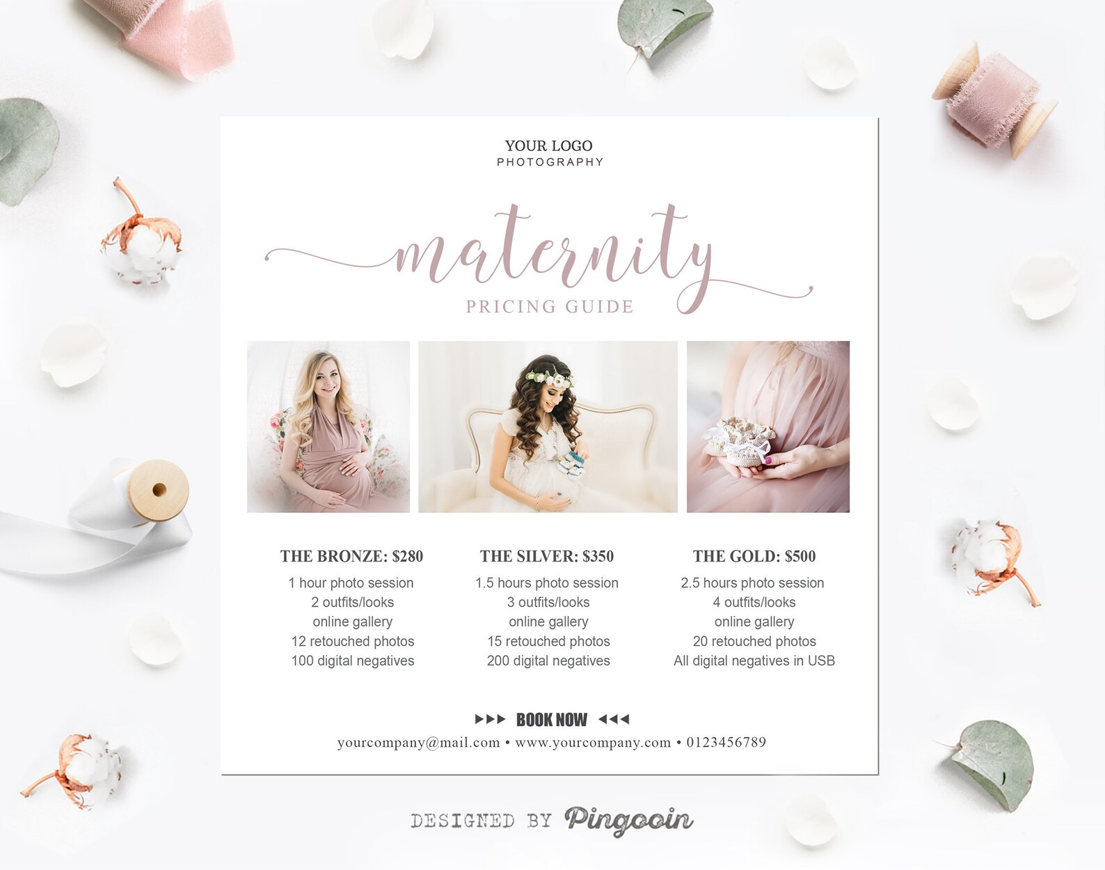 Price List Template. Maternity Photography Pricing Guide. Maternity ...