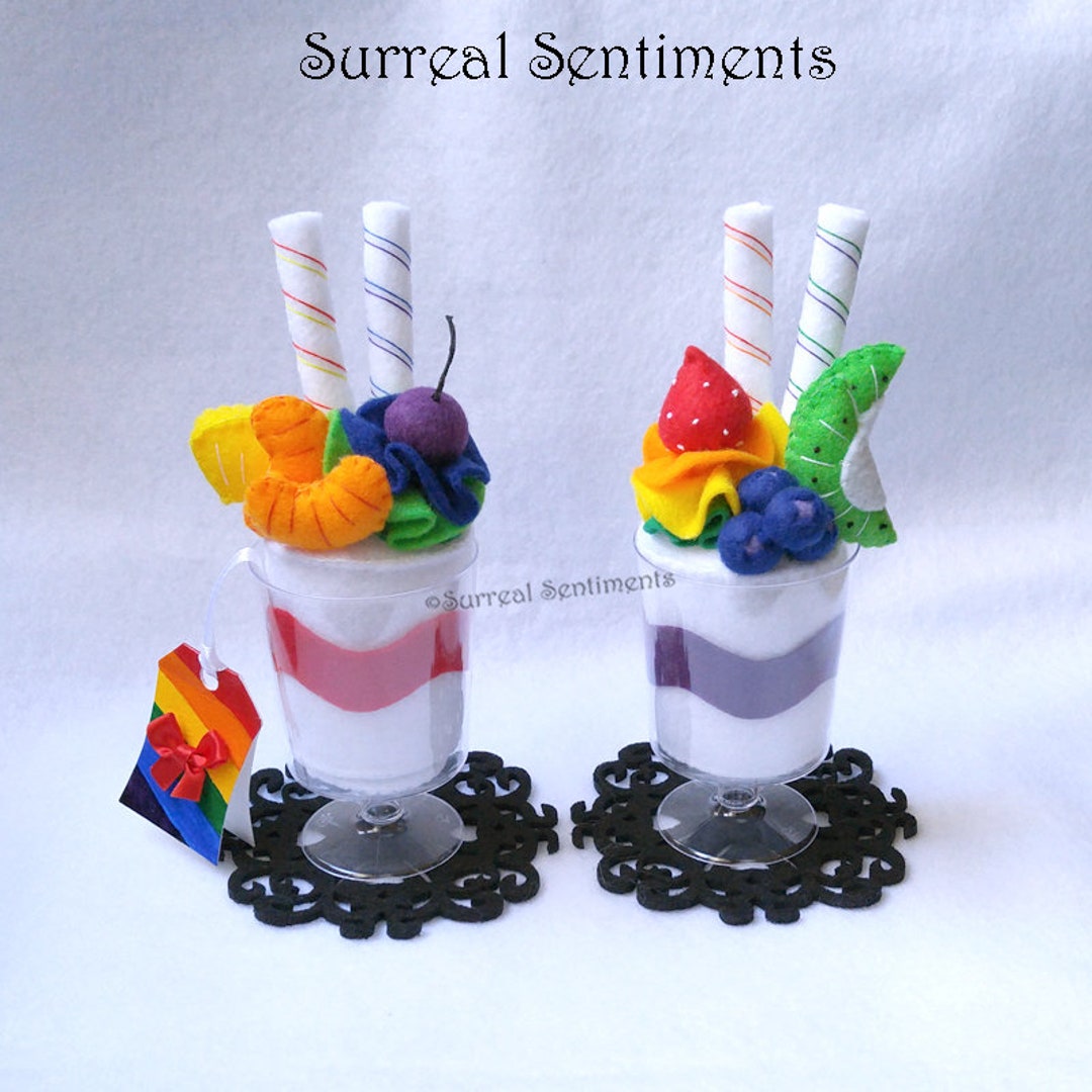 Fruit Rainbow Sundaes Rainbow Home Frutti Tutti Gift Rainbow Decoration Rainbow Postre Fruits ...