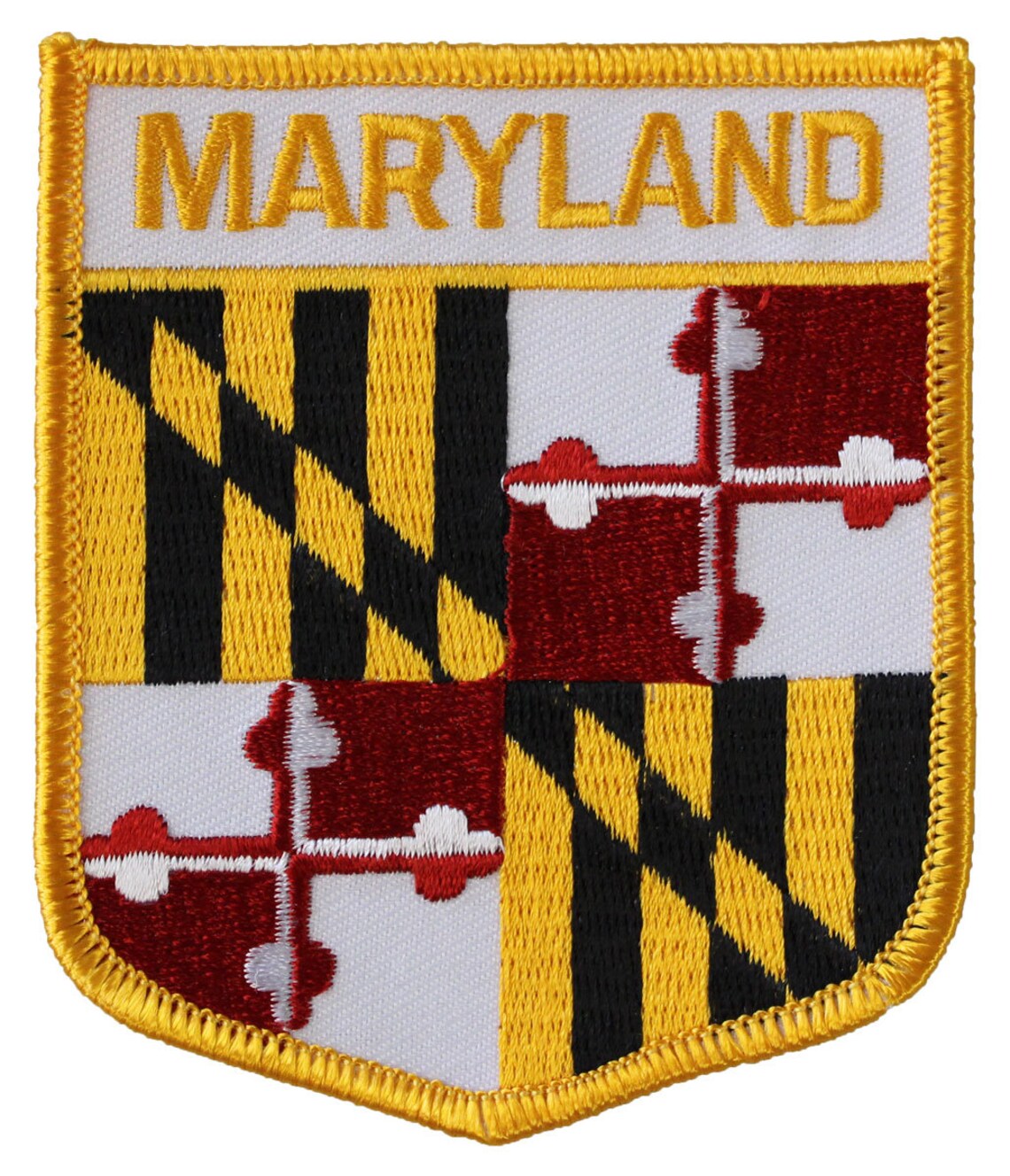 Maryland Flag Shield Patch - Etsy