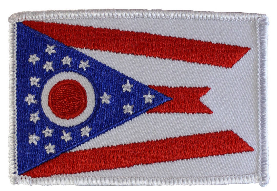 Ohio Flag Rectangular Patch - Etsy