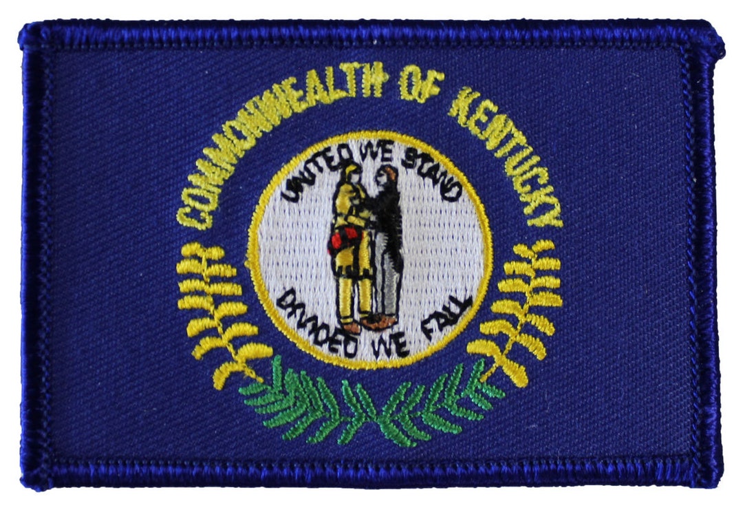 Kentucky Flag Rectangular Patch - Etsy