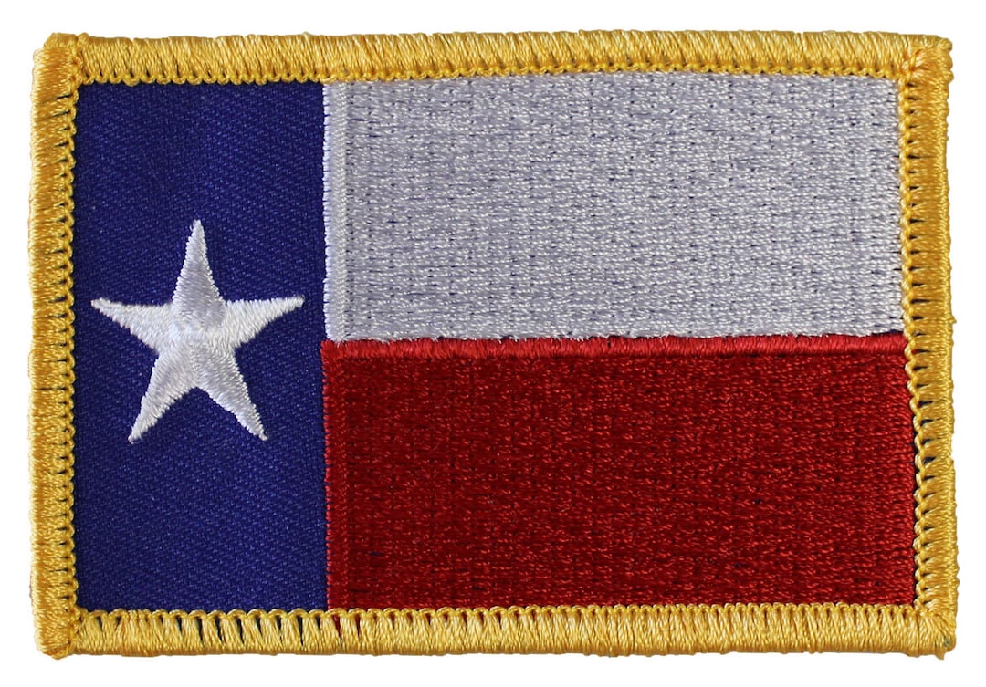 Texas Flag Rectangular Patch - Etsy