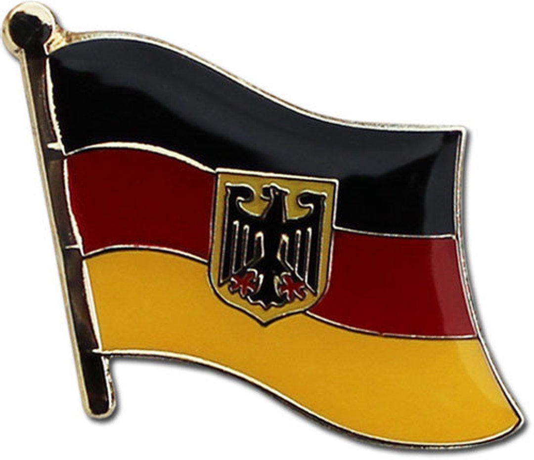 Germany With Eagle Flag Lapel Pin - Etsy