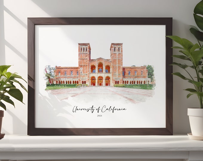 Custom Painted College Canvas - Etsy