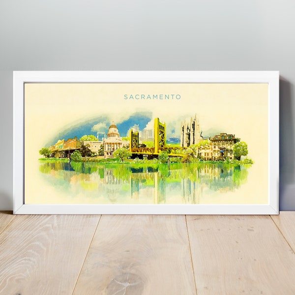 Sacramento Illustration - Etsy