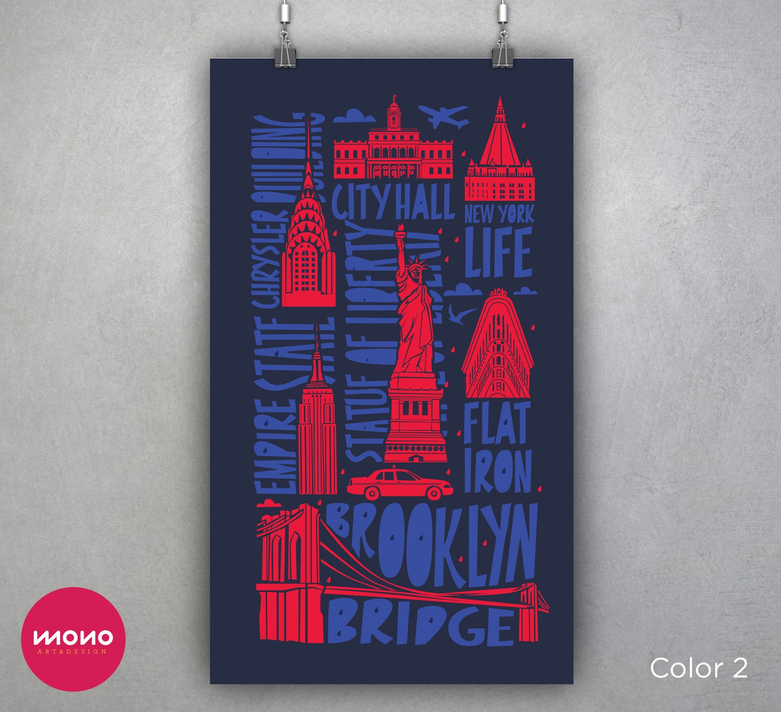 Custom City Poster Design, Custom City Poster, Customized City Print ...