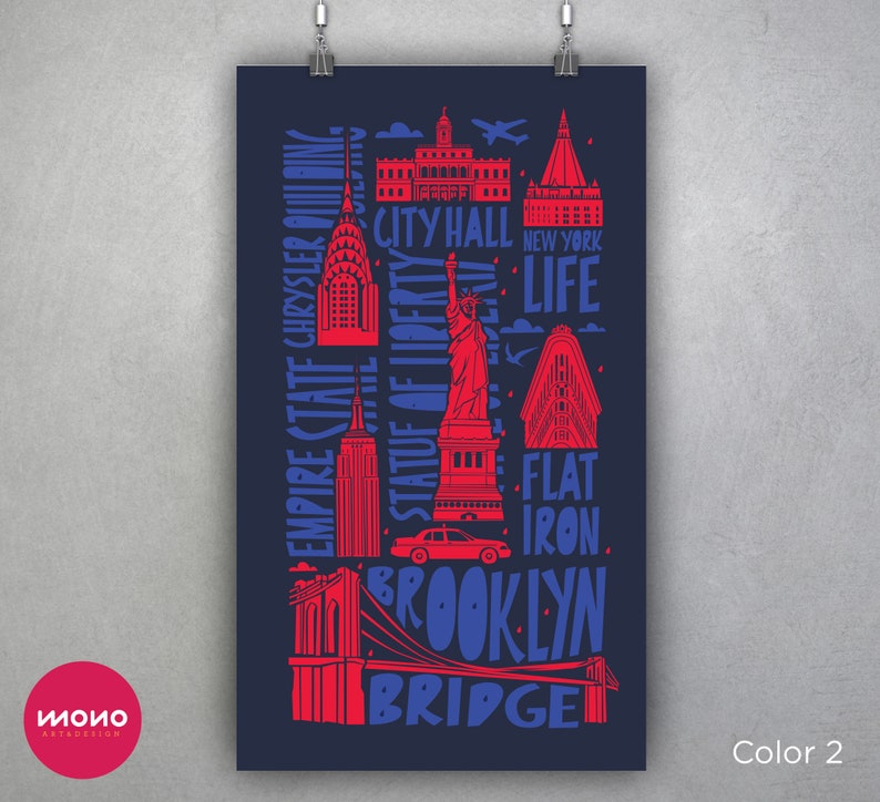 Custom City Poster Design, Custom City Poster, Customized City Print ...