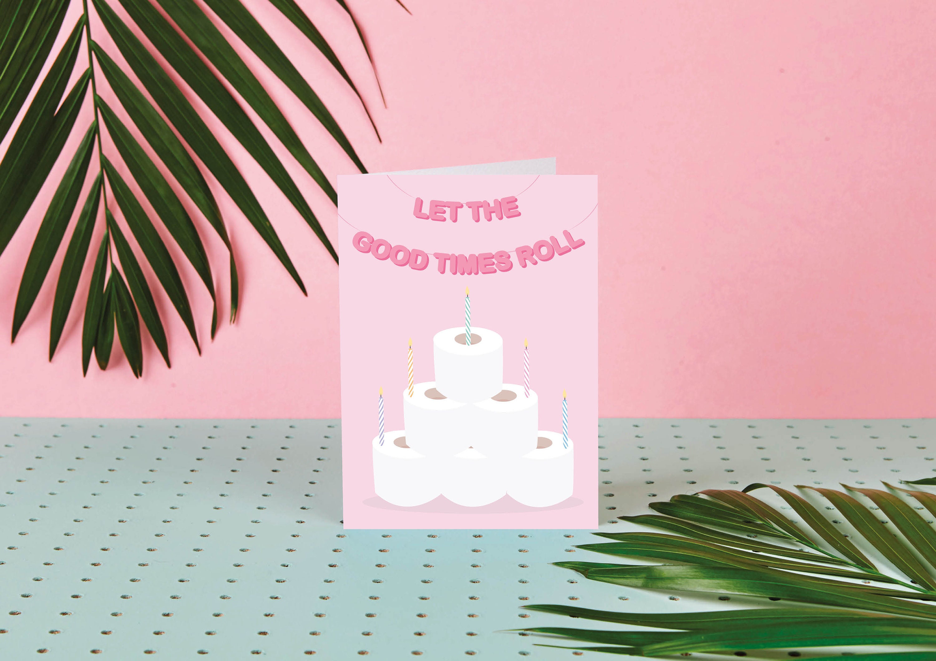 Let the Good Times Roll Toilet Paper Birthday Card - Etsy UK