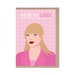 Taylor Swift Greeting Card Love Card You're My Lover Taylor Swift Gift ...