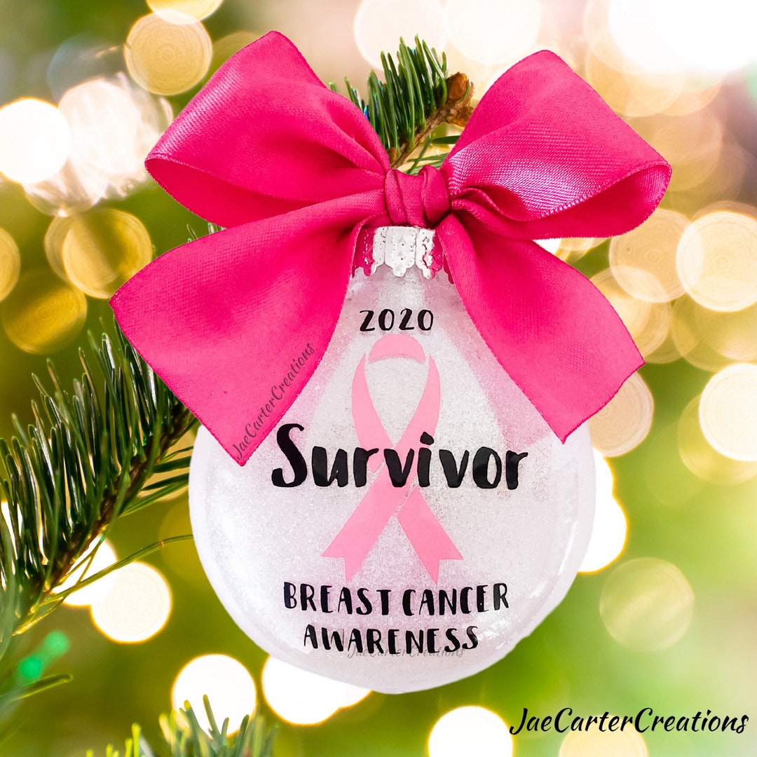 Breast Cancer Ornament, Breast Cancer Awareness Month, Breast Cancer ...