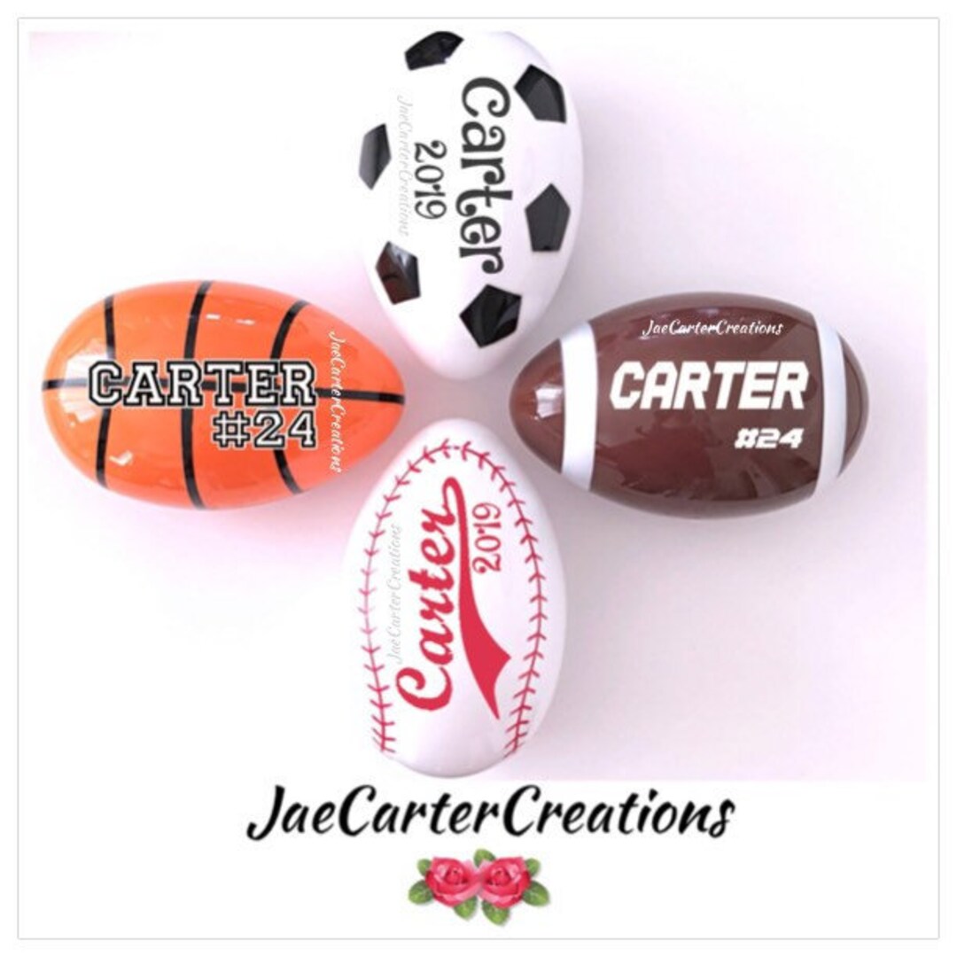 Jumbo Easter Egg, Personalized Jumbo Egg, Soccer Egg, Easter Basket ...
