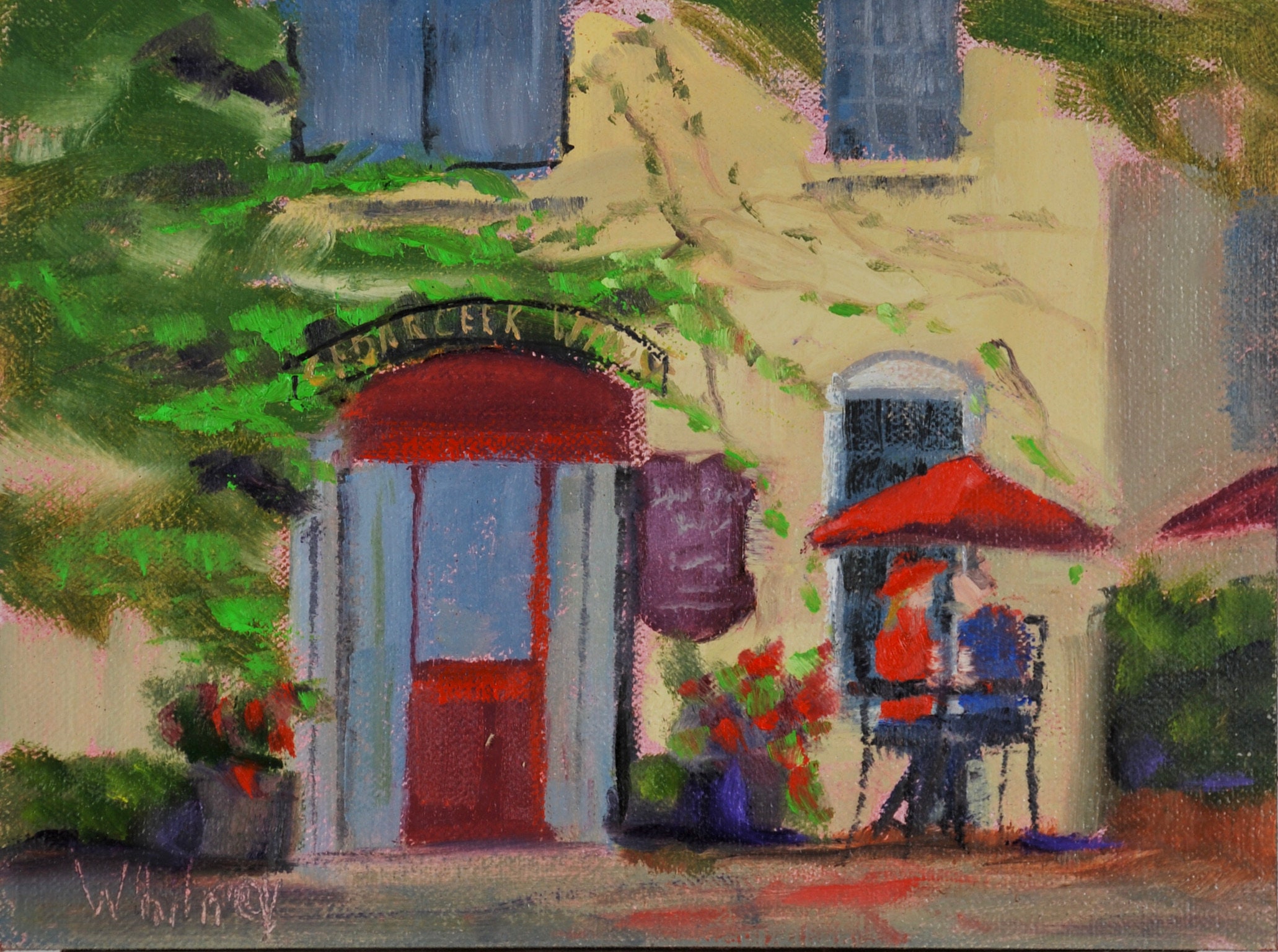 Historic Cedarburg Wisconsin Anvil Grill and Winery Cedar - Etsy