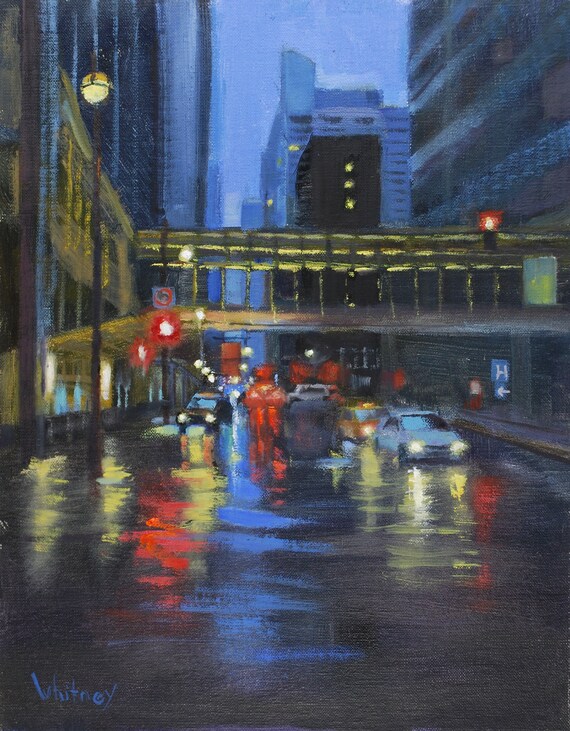 Rainy Night In Chicago