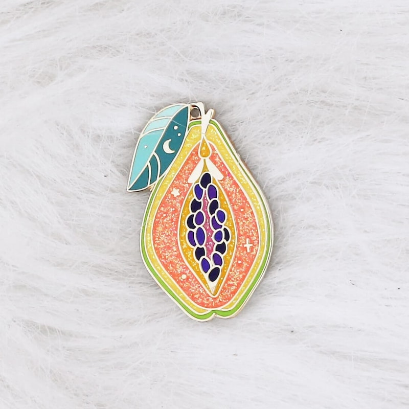 Fruit Pin - Etsy