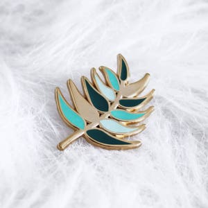 Pins Palm Tree Leaf - Vegetable Enamel Pin - Leaf Badge - Pins - Lapel ...