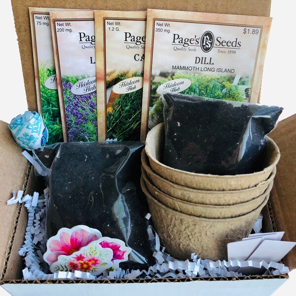 Herb Garden Kit - Etsy