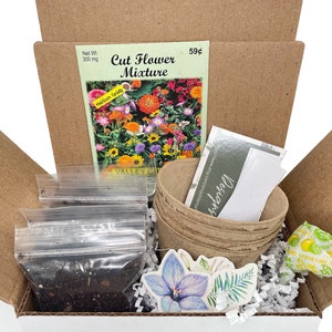 Mixed Flower Grow Kit | Grow Your Own Mixed Flower | Mixed Flower Gift ...