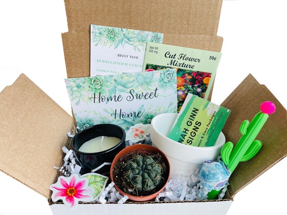 Housewarming Gift Box New Home Gift New Home Card Happy | Etsy