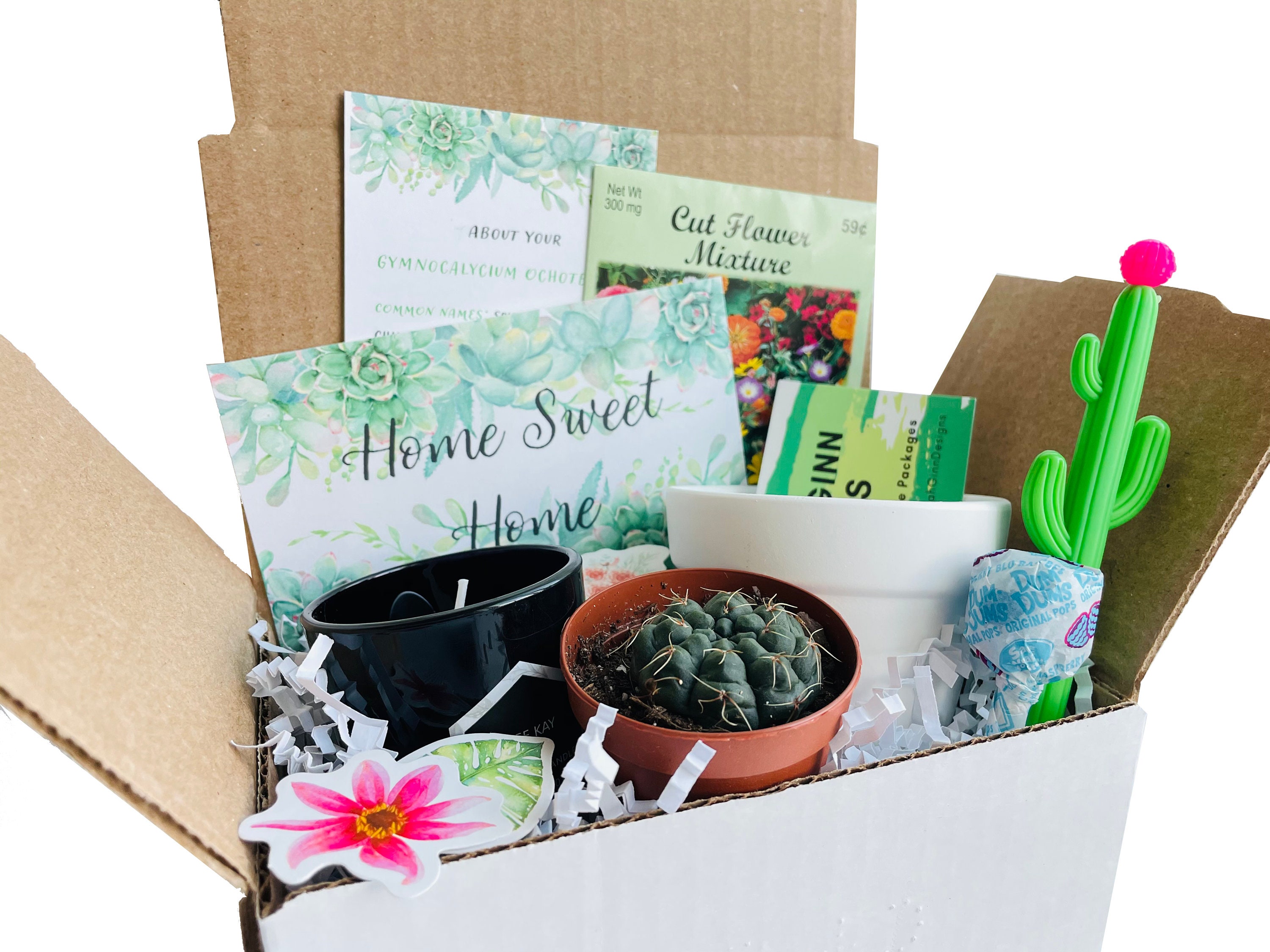 Housewarming Gift Box New Home Gift New Home Card Happy - Etsy