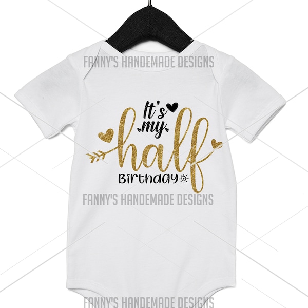 Half Birthday - Etsy