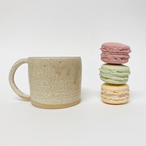 Handmade Ceramic Mug Cream Glazed Cup 400ml Cream Mugs | Etsy UK