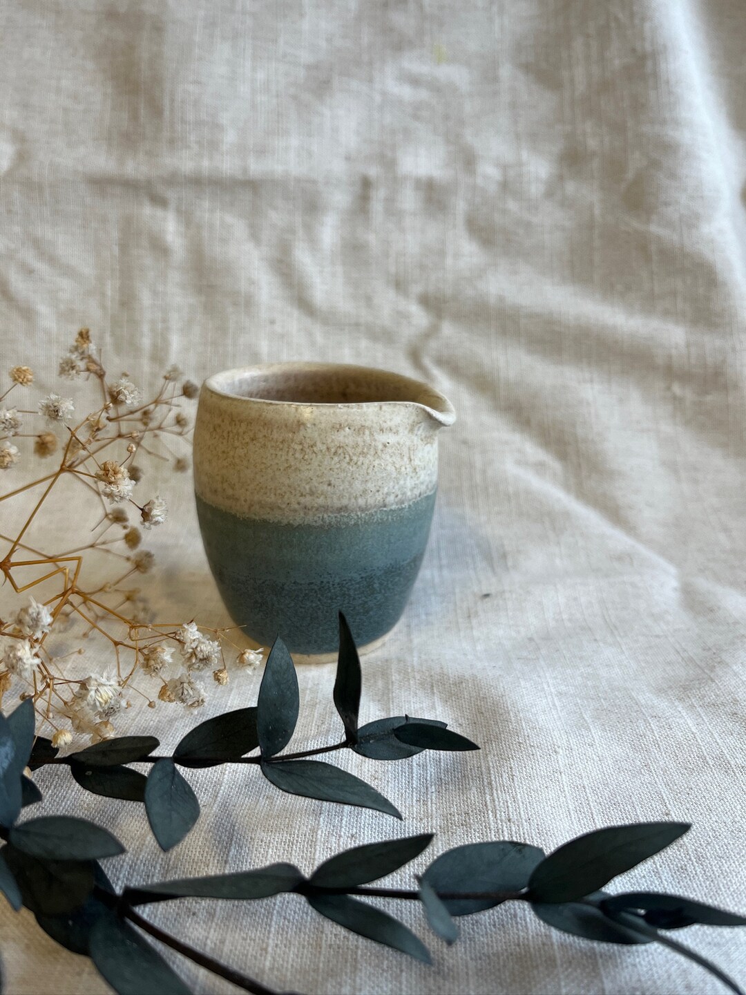 Mountains Ceramic Milk Jug, 120ml Milk Bottle, Small Creamer ...