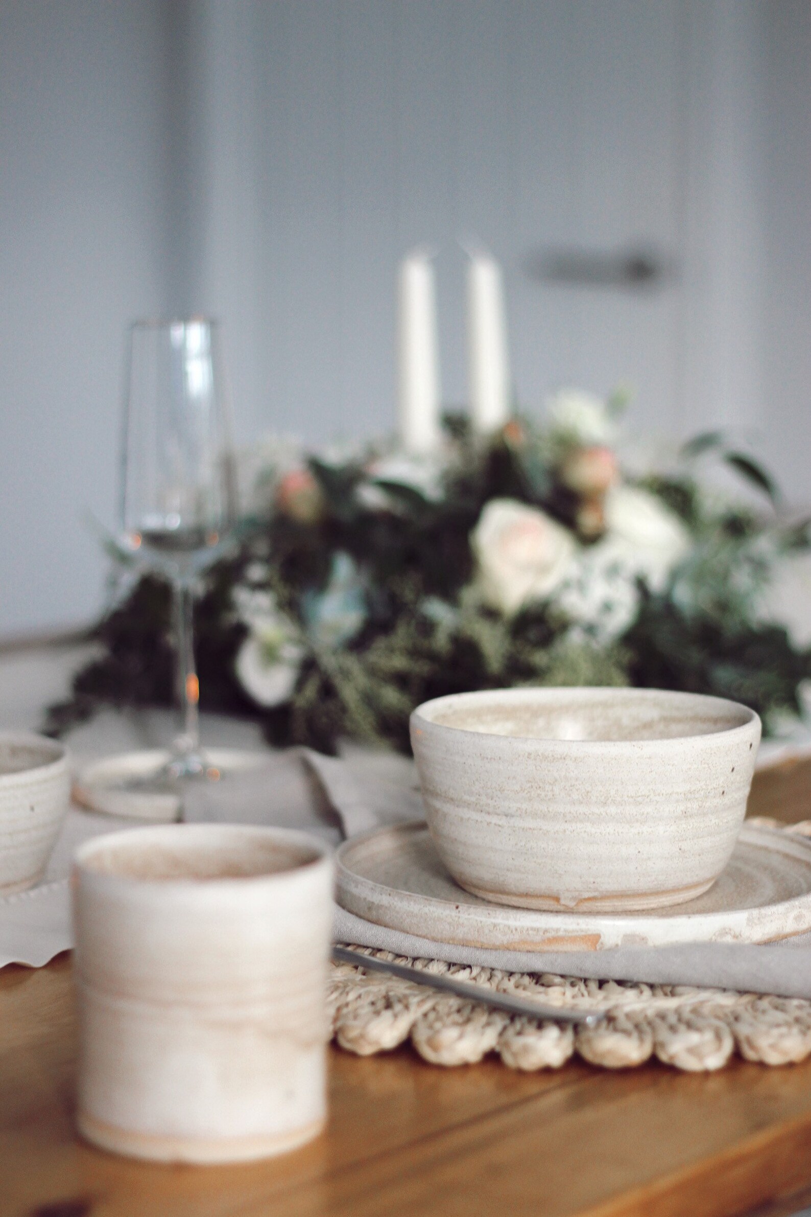 Handmade Ceramic Mug Cream Glazed Cup 300ml Cream Mugs - Etsy