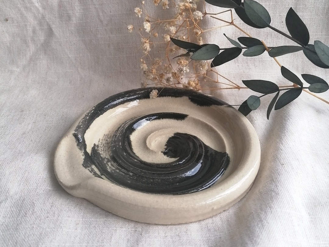 The Maker's Mark Spoon Rest, Black and White Kitchen Decor, Spring Home ...