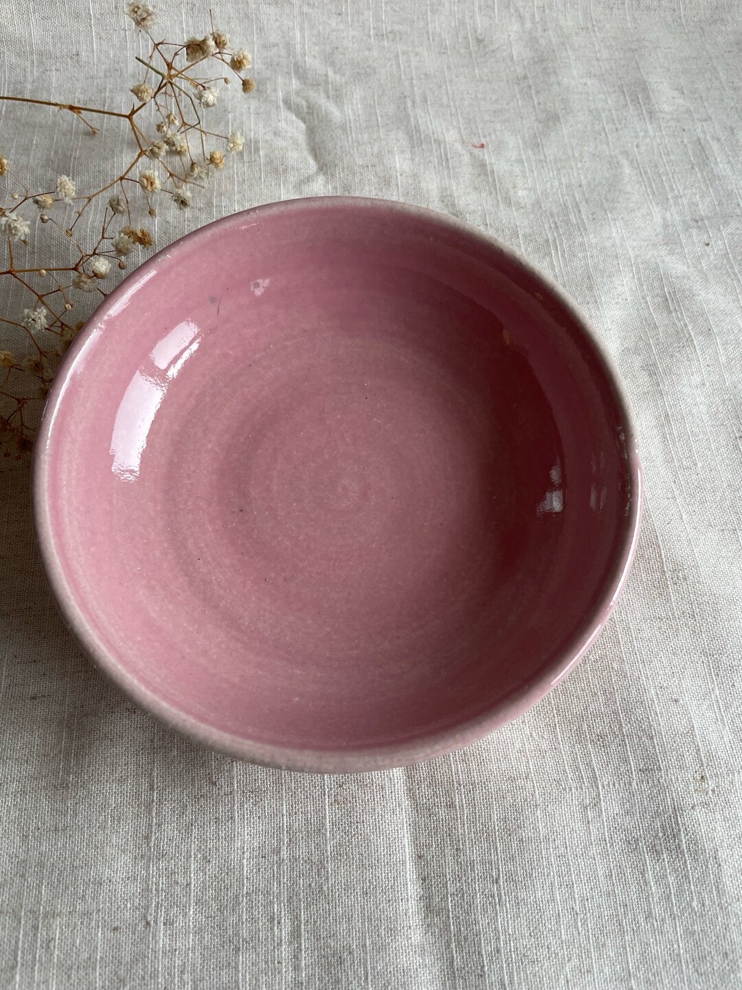 NEW Candy Floss Pink Tapas Plate, Handmade Tapas Ceramics, Spanish ...