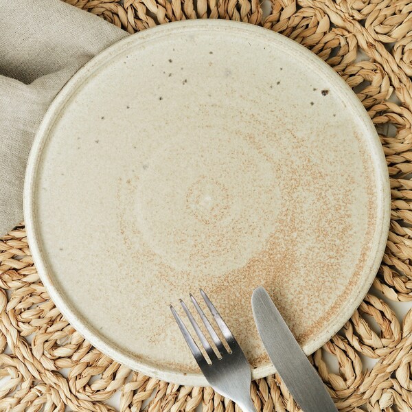 Hand Thrown Plate - Etsy