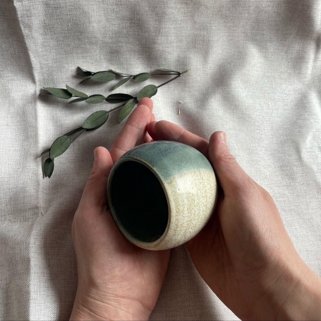 Mountains Mini Salt Pig, Salt Cellar, Rock Salt Container, Handmade ...