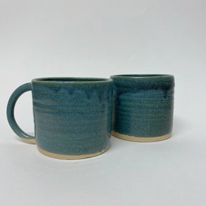 Handmade Ceramic Mug Deep Green Cup 400ml Green Mugs Unique - Etsy UK