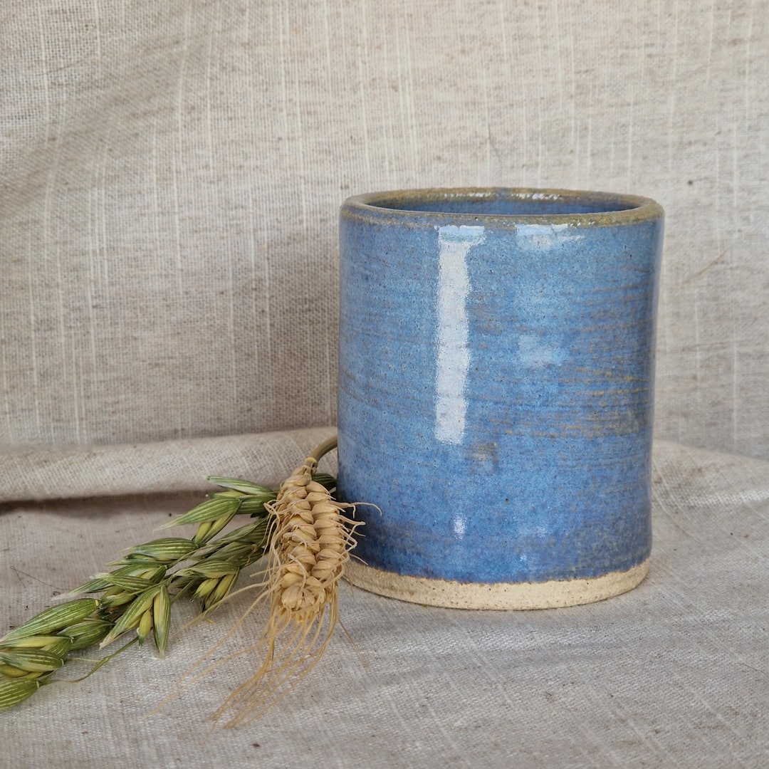 Sky Blue Cup,ceramic Double Espresso, 100ml Blue Pot, Blue Ceramic Mug ...