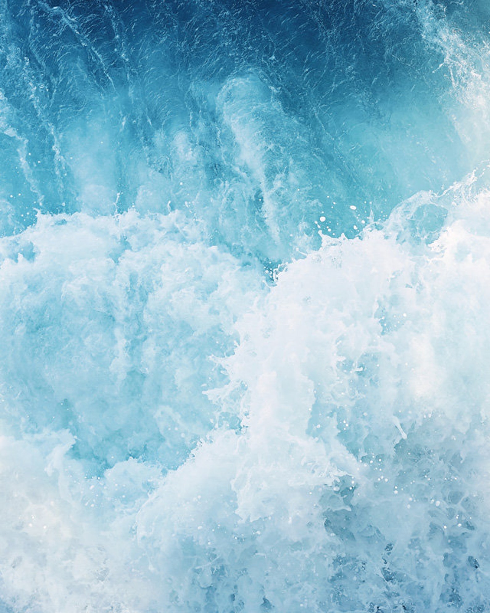 OCEAN Wall Art Ocean Print Ocean Wall Art Canvas Large | Etsy