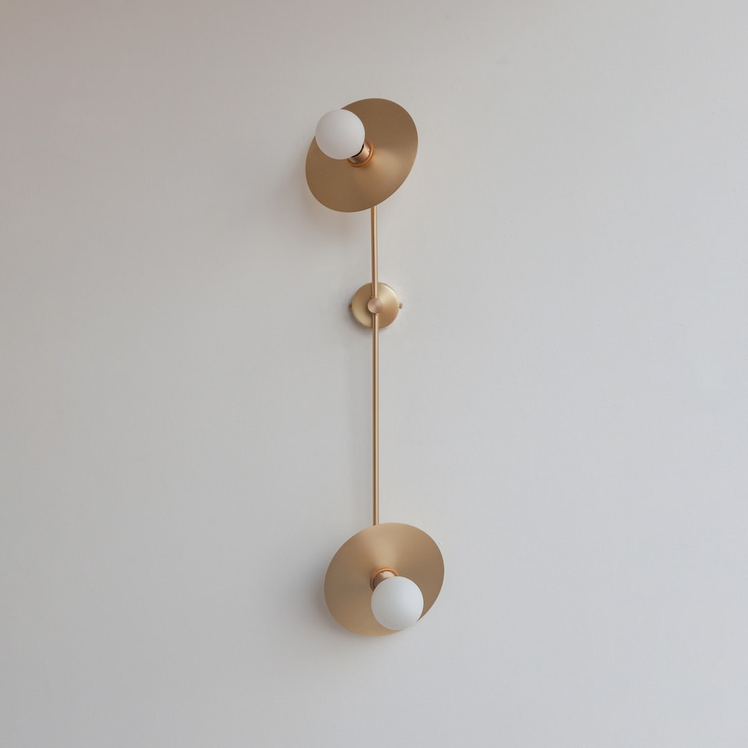 Radial Adjustable Double Arm Wall Light - Etsy