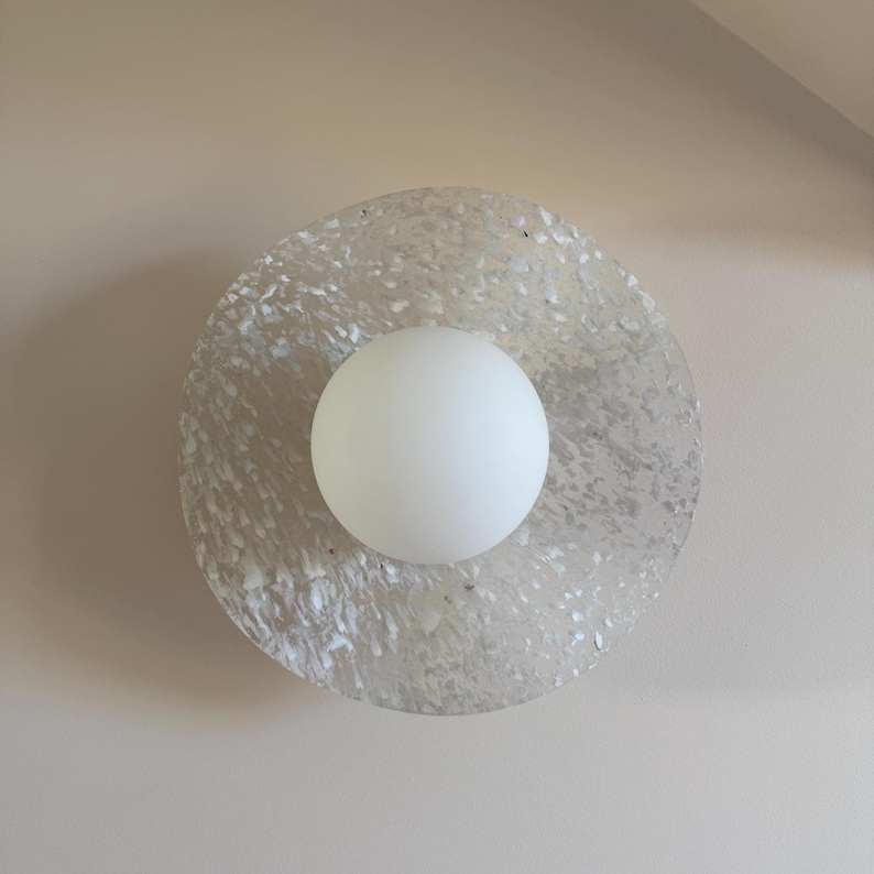 Florence" Wall Light - Jewel Recycled Plastic - Etsy