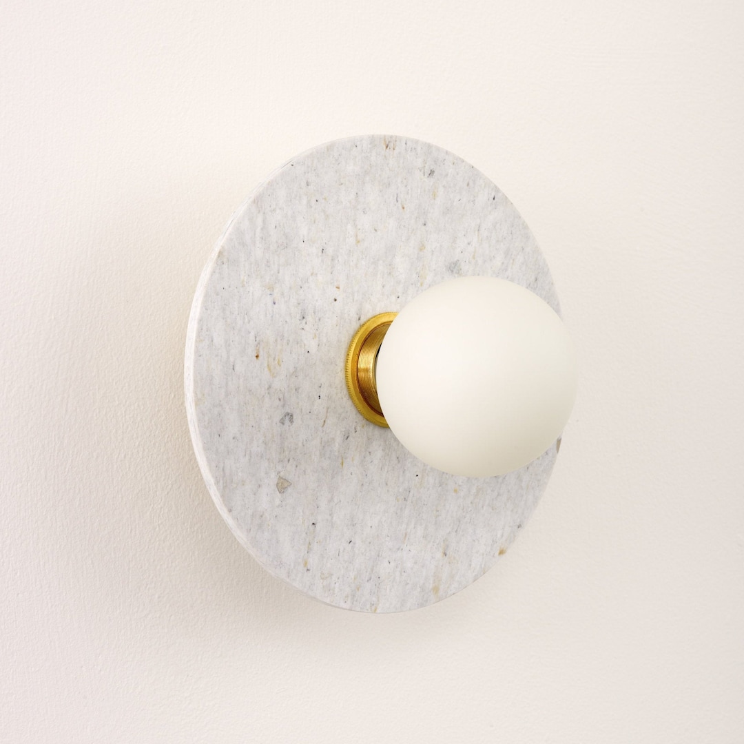 Arc Matte Plastic Wall Sconce - Etsy