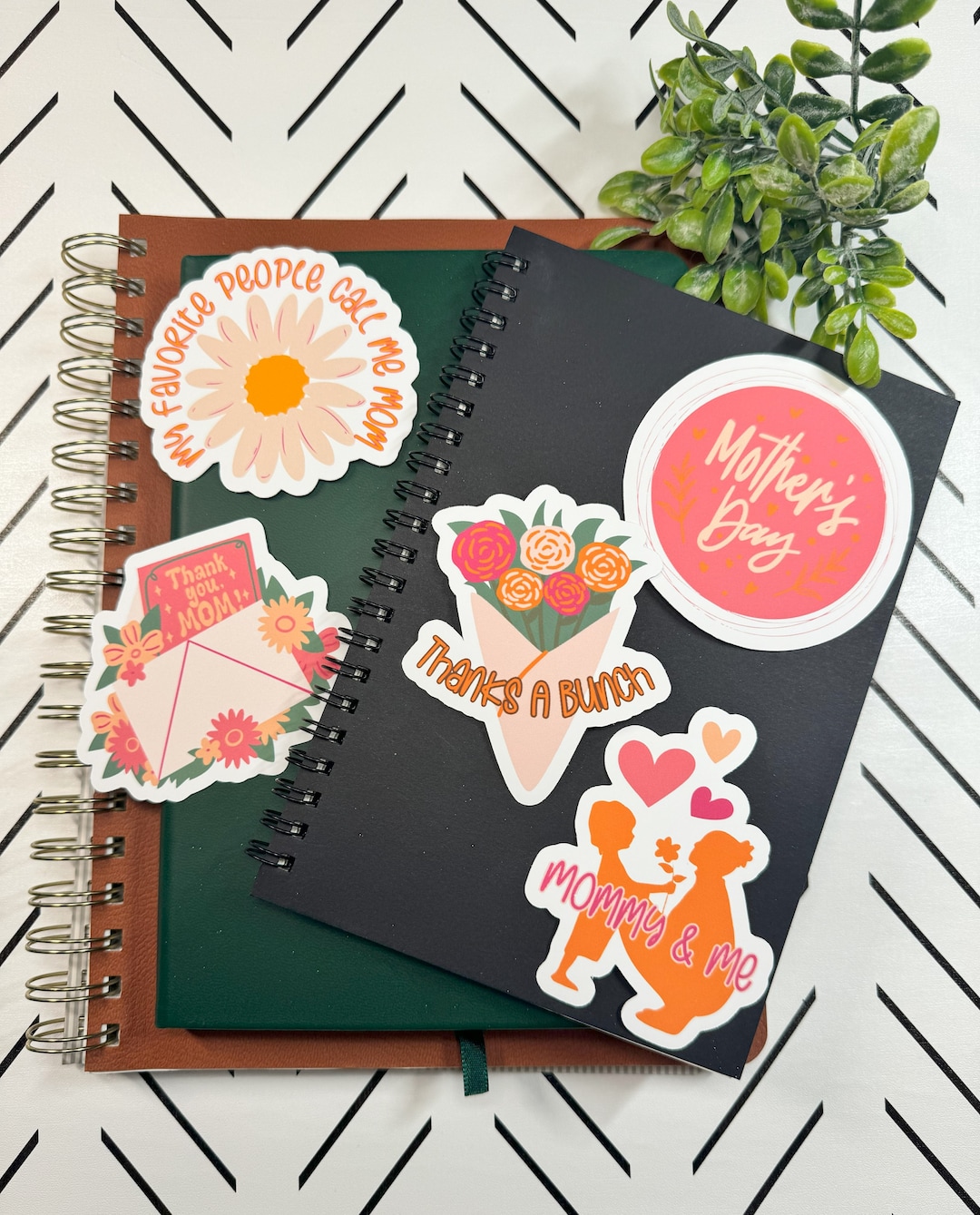 Mother's Day Stickers, Mother's Day Gift, for Mom, Stickers Floral, Mom ...