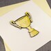 3D Blank Quilled Trophy Congrats Card Congratulations Quilling Card - Etsy