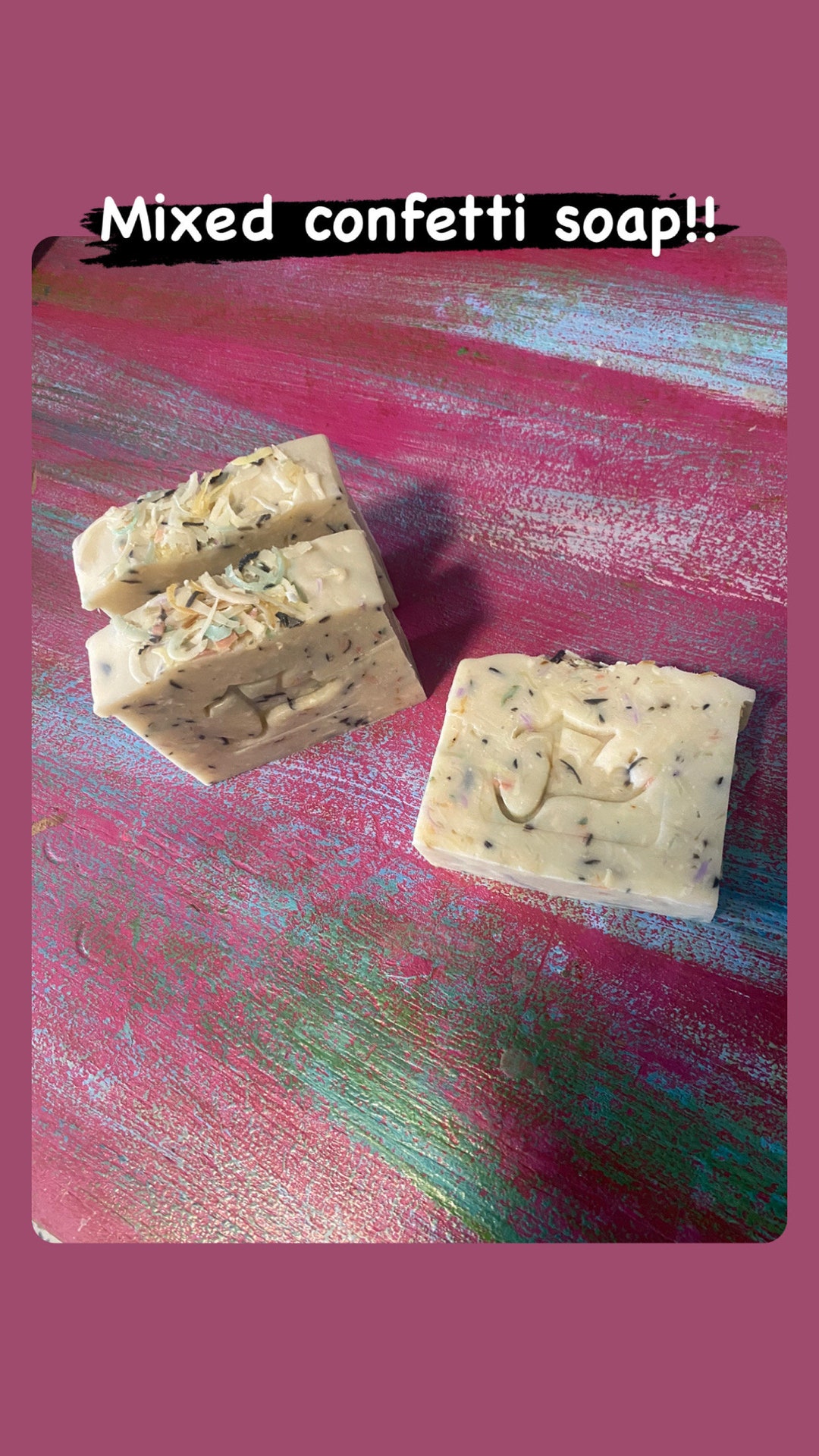 Mixed Confetti Soap - Etsy