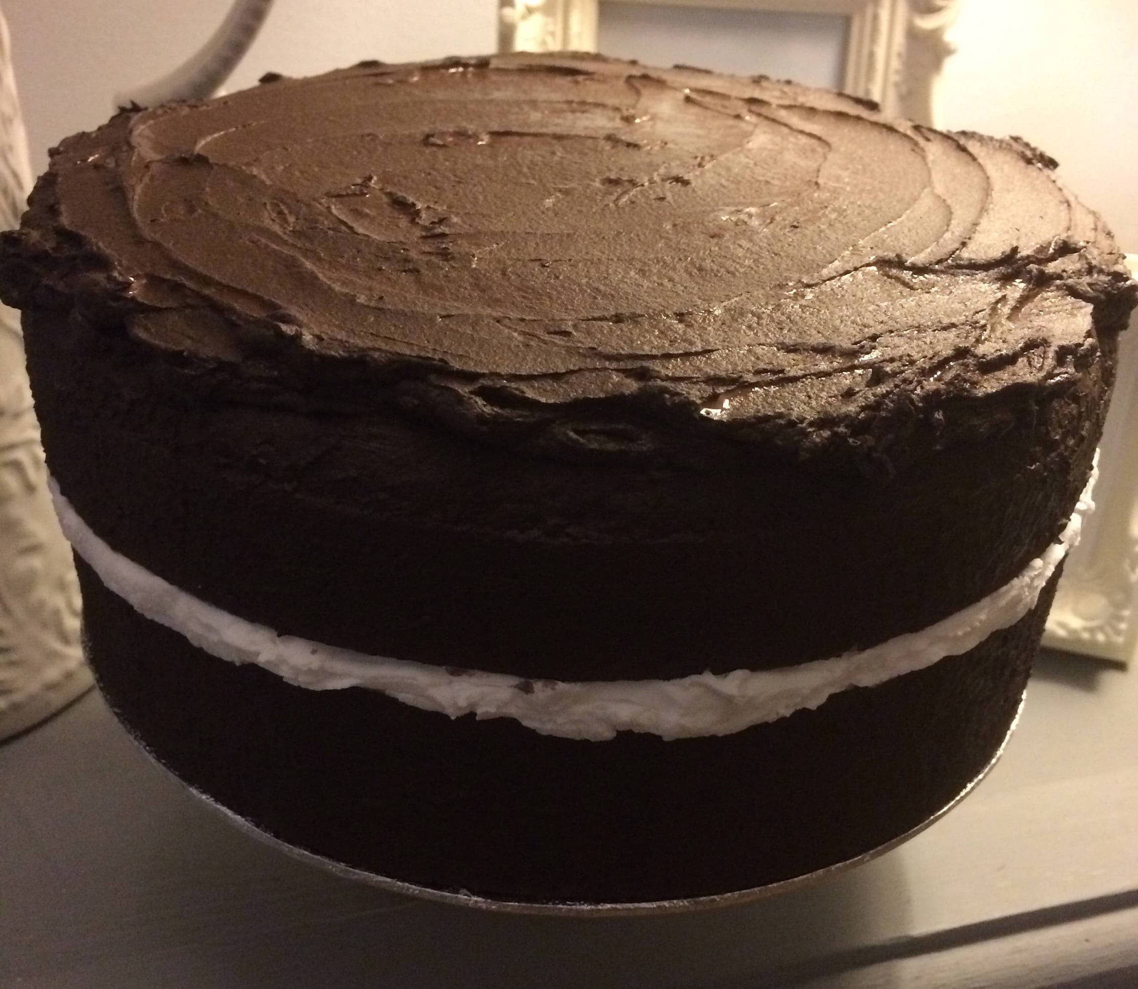 Fake 8in Plain Chocolate Cake for Display Good Prop | Etsy UK