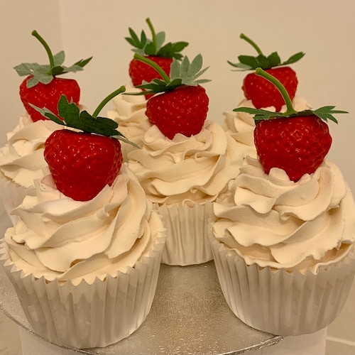 Fake/faux Cream Cake Prop Display Cake Stand Gift for Mum - Etsy